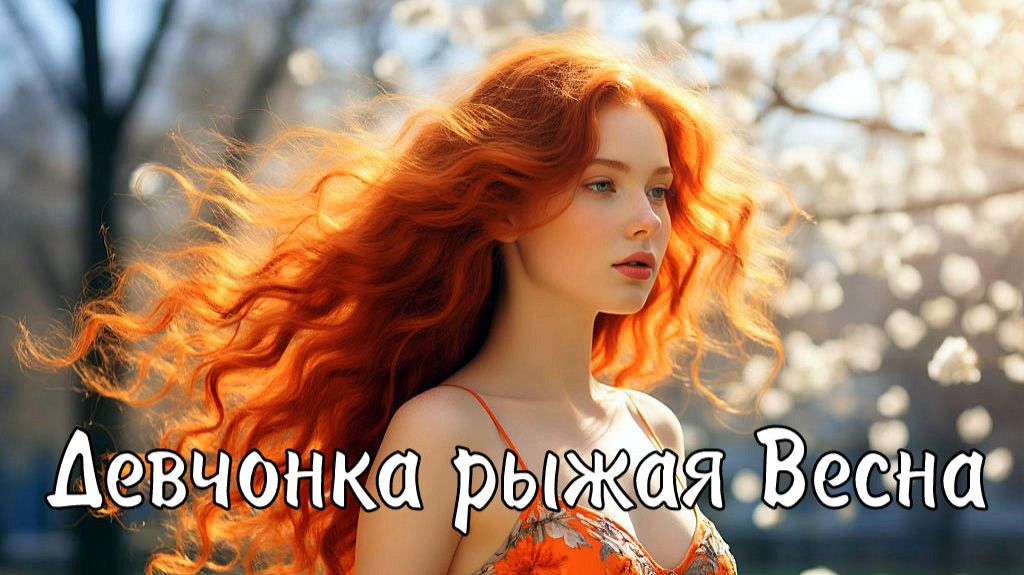 Очень красивая песня о весне.Девчонка рыжая Весна"LIDIIA.Автор стихов Лидия Захарчук.