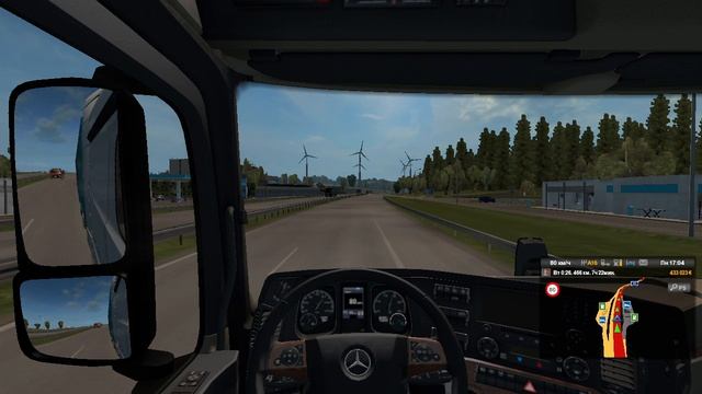 23) Euro Truck Simulator 2 Комнатные цветы (3т) (1274км) 829км Вильнюс (LT) - Кассель (D)