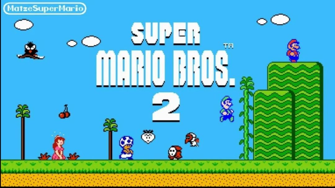 Super Mario Bros 2 1988 полное прохождение