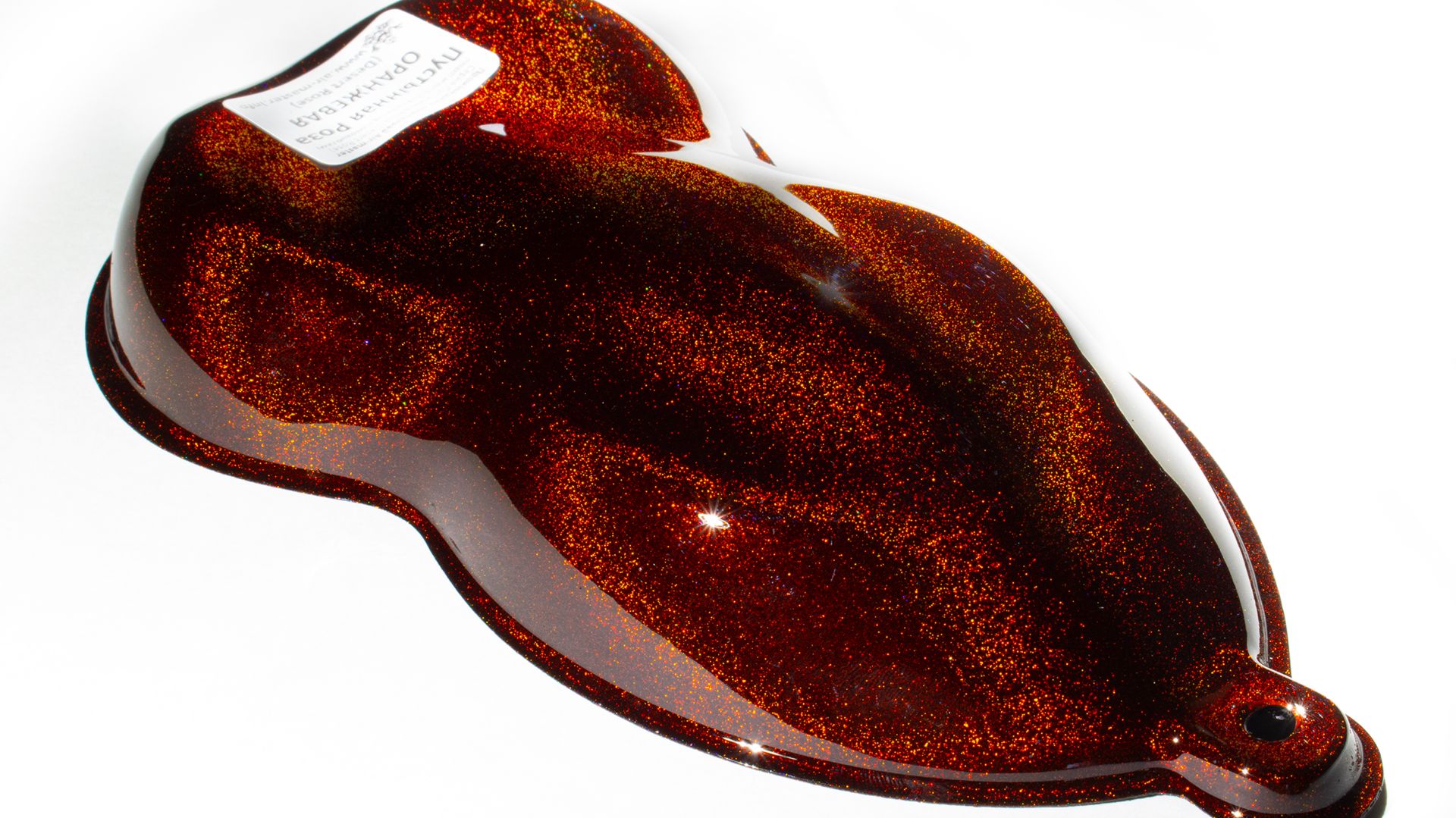 Краска оранжевая пустынная роза