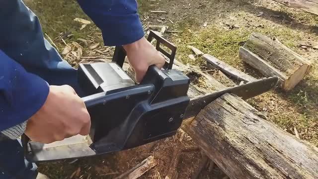 Бензопила пилит криво, причина и устранение