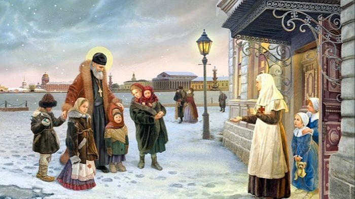 Святой праведный Иоанн Кронштадтский.