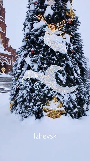 ❄️ Как сияет собор в морозном воздухе Ижевска?