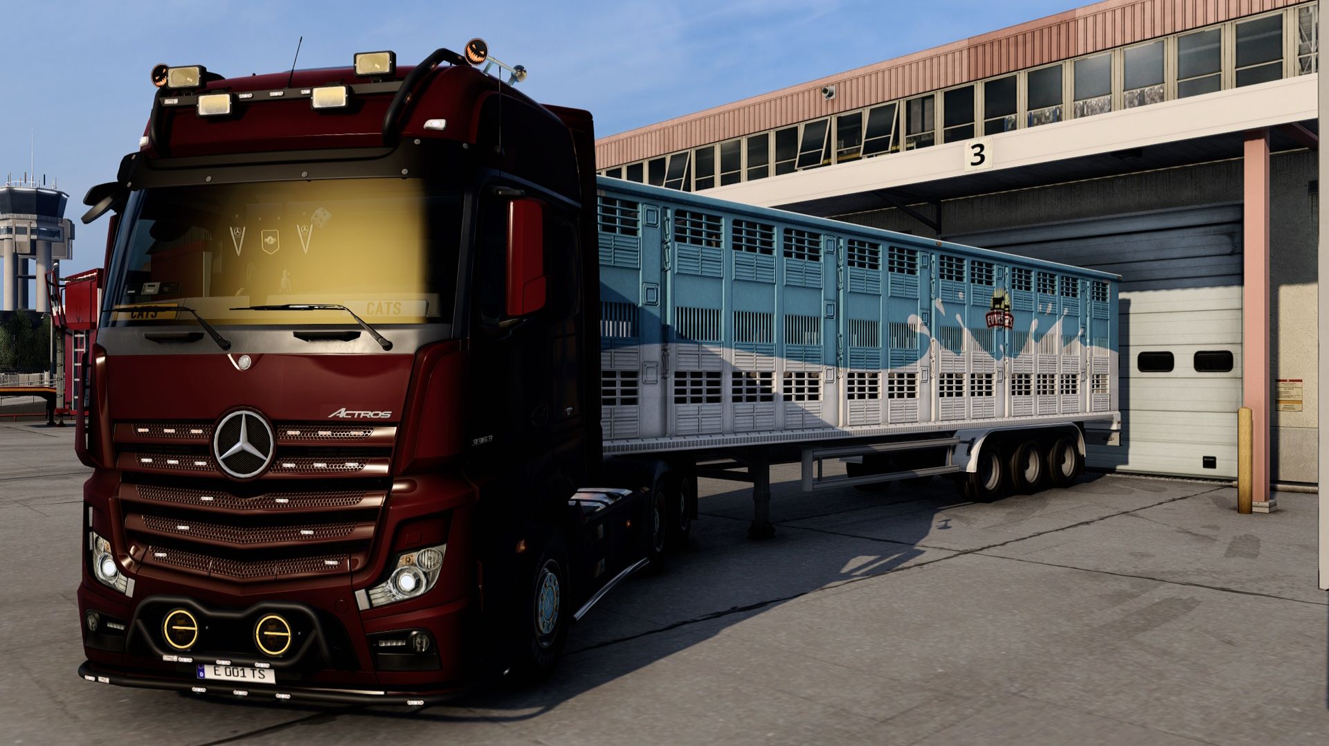 ЕТС2 | Везу груз в Ригу | ETS2 Mercedes New Actros 3363