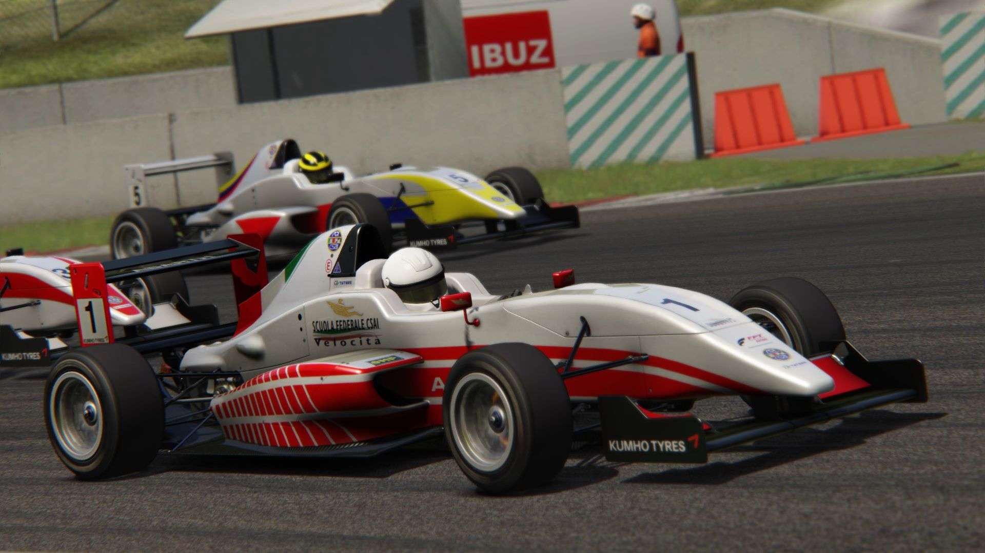 Симрейсинг | Гонки Ассетто Корса трасса Mugello | Assetto Corsa Tatuus FA01 Formula-4 | Simracing