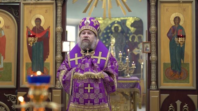 Проповедь митрополита Леонтия в храме во имя Архистратига Михаила мкр-н Репное