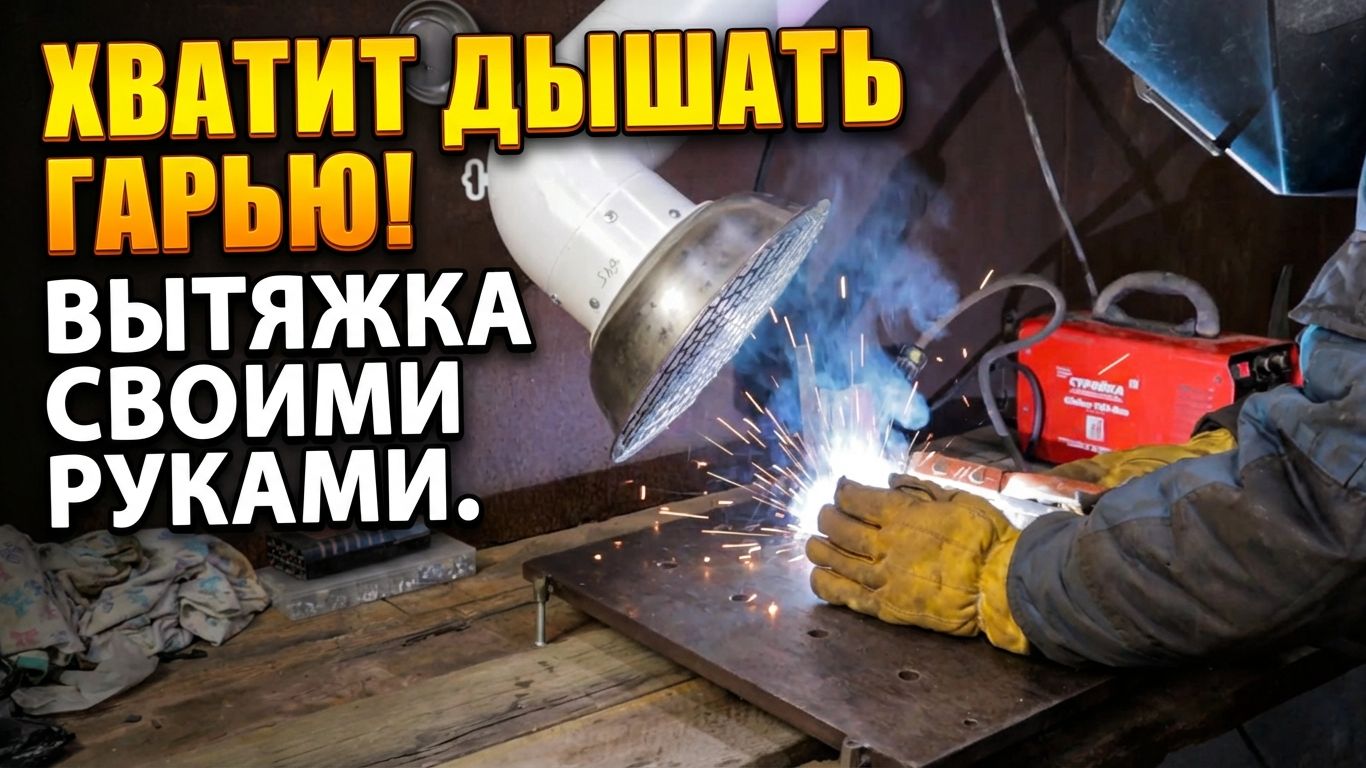 САМОДЕЛЬНАЯ ВЫТЯЖКА для сварки: спасение для легких или лишняя заморочка?
