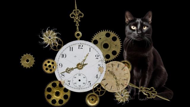 Время движется вперед. Размеренное тиканье часов