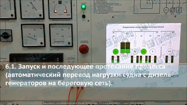 Тема 6. Приход судна в порт. Демонстрация работы тренажера ГалСен ТМСЭС2-С-К