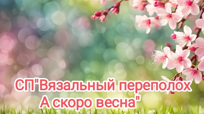 СП"Вязальный переполох, А скоро весна".Отчëт февраль 2