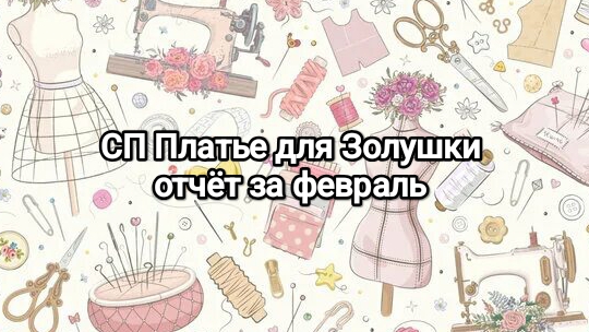 СП Платье для Золушки, отчёт февраля