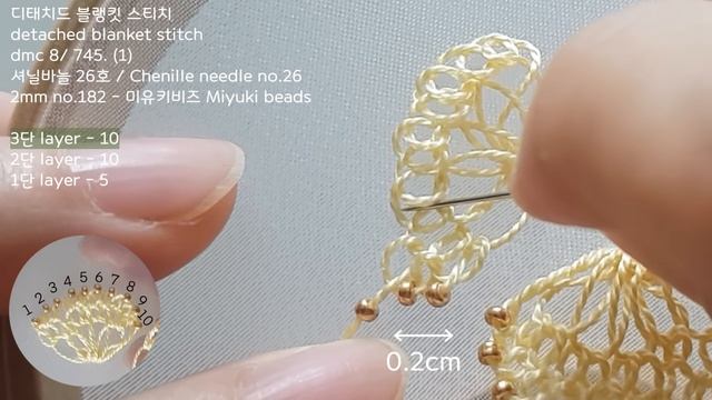 Кружевные цветочки трилистники, ручная вышивка