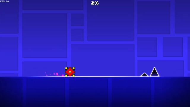 Я прошёл Stereo Madness со СЛУЧАЙНЫМИ ПОРТАЛАМИ...