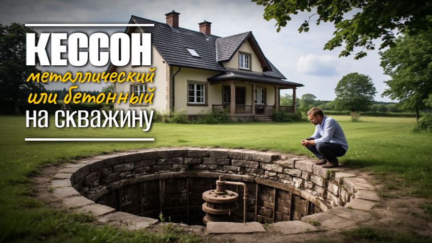 Кессон для скважины: какой лучше — металлический или бетонный? 🏠🛠️