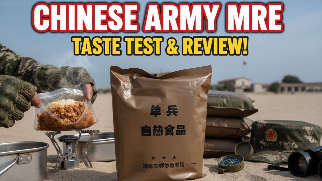 Сухойпаёк китайской армии. Всё плохо или всё таки нет? Сух пай.