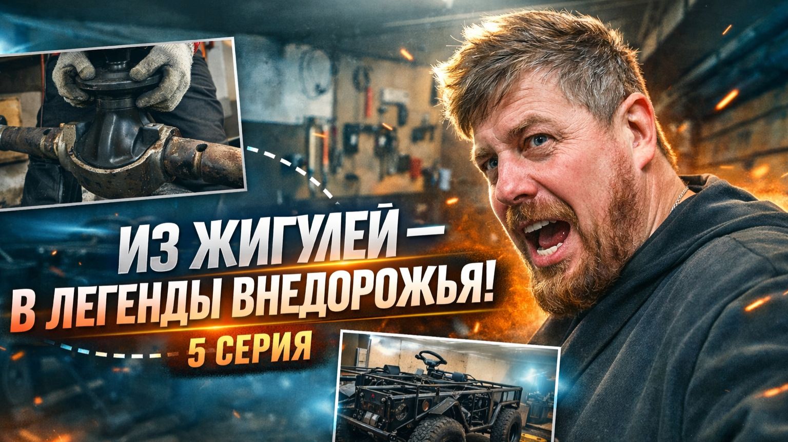 ✨ "Вездеход Эксперимент #5: Железные Артерии Завтра!" 🚜