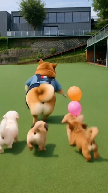 Собаки едят прикол