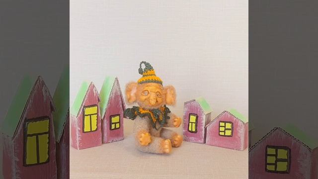 Слоник мини тедди игрушка