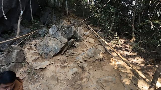Ванг Вьенг (Vang Vieng) обзорная Pha Ngern Silver Cliff View тропа вид вокруг. Лаос. Январь 2026.