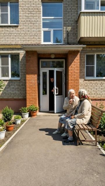 «Бабули у подъезда раскрыли тайну 😄»