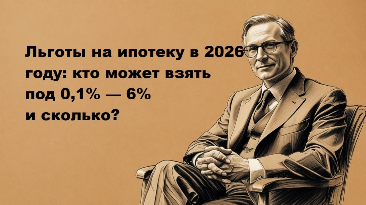 Льготы на ипотеку в 2026 году