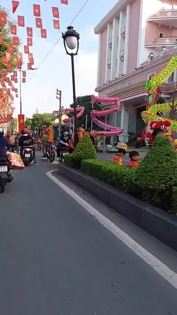 Вьетнамские львы и драконы