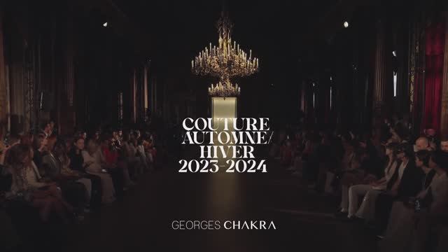 Показ женской коллекции Georges Chakra осень-зима 2023-2024