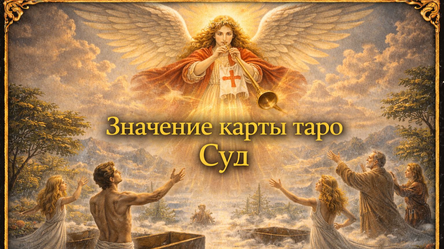 Значение карты таро  Суд