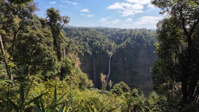 Водопад Song Phou Dan Waterfall 2. Паксе (Pakse). Лаос. Январь 2026.