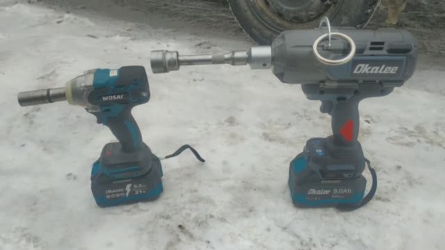 Тест грузового гайковерта Okalee 5300