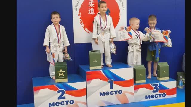 Дзюдо. Спортивный клуб Чемпион (Тула). Первые соревнования Саши. #дзюдо #чемпион #декабрь2024