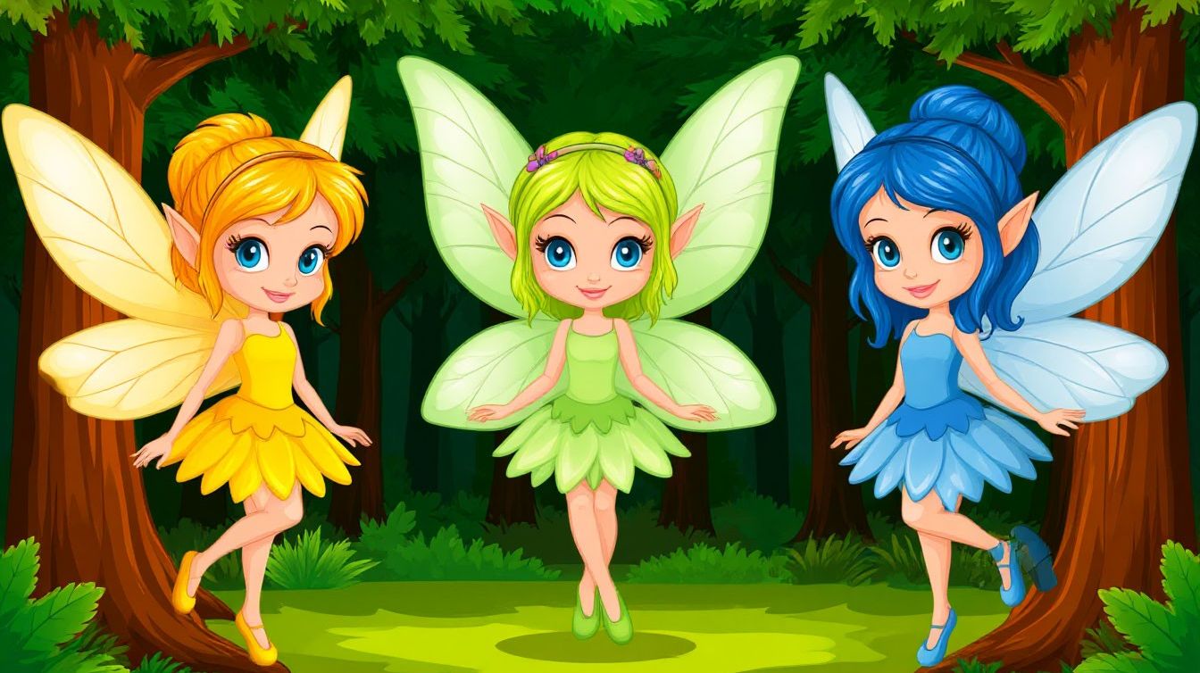Феи волшебного леса. Сказка. Мультик.