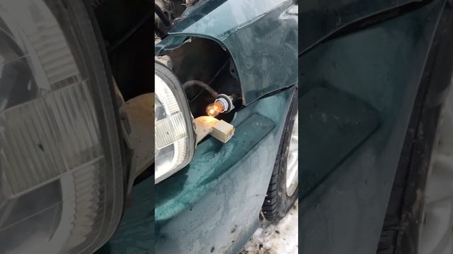 ЗАМЕНА ЛАМПЫ ПОВОРОТНИКА HONDA CIVIC 6