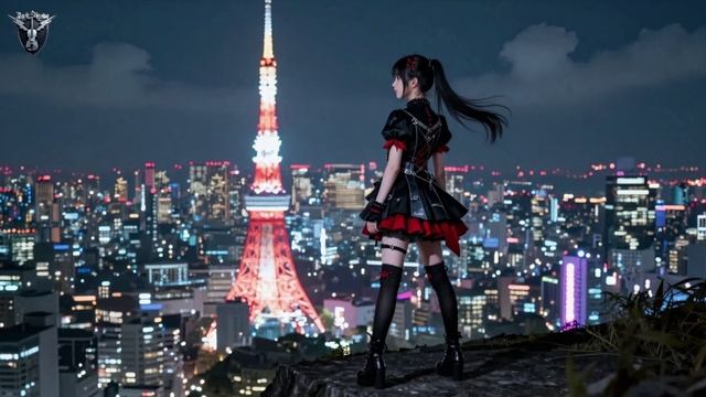 «мой японских трек в стиле BABYMETAL. песня (夜の塔)