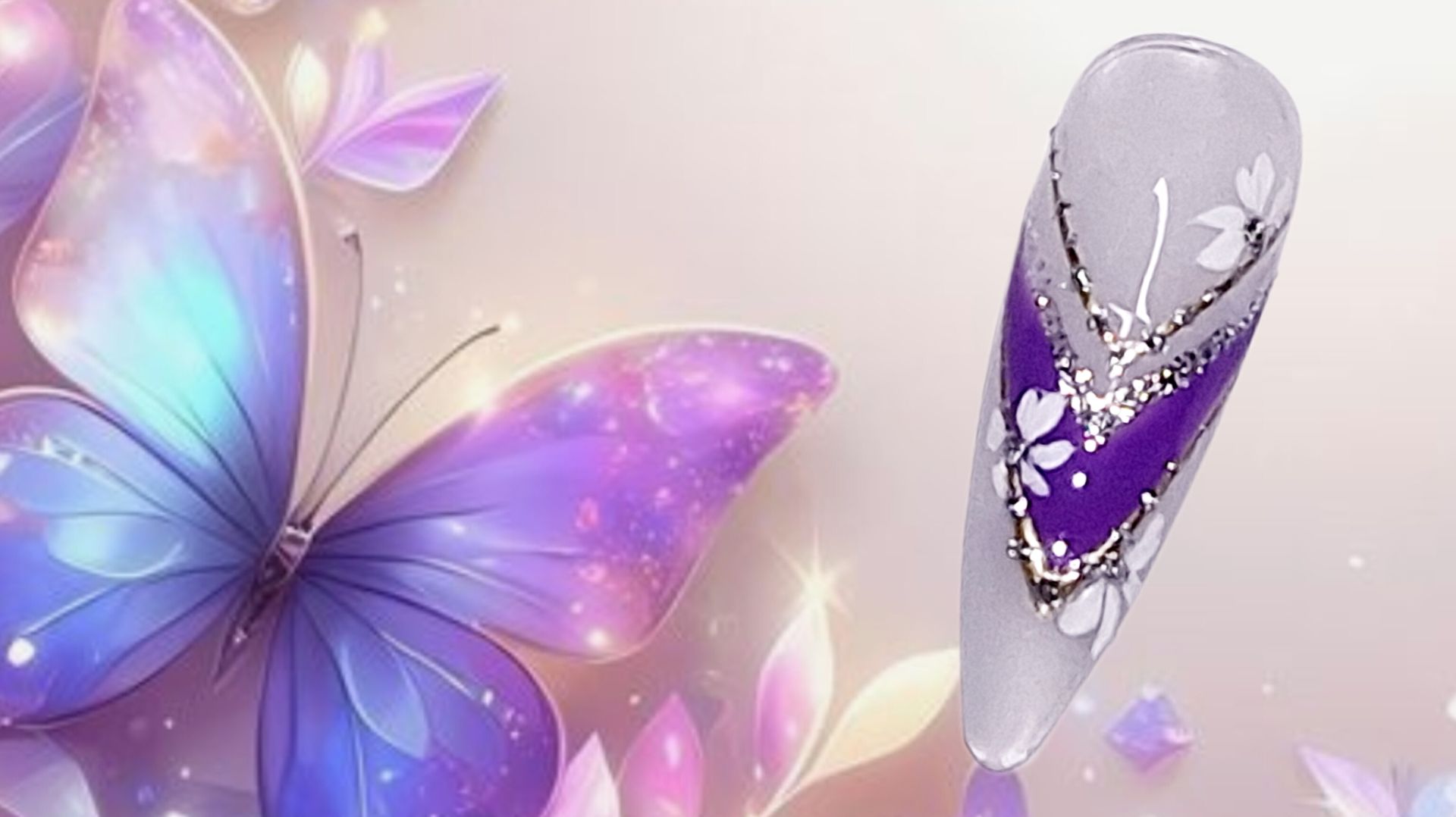 Весеннее настроение. Нежный дизайн к празднику весны. МК