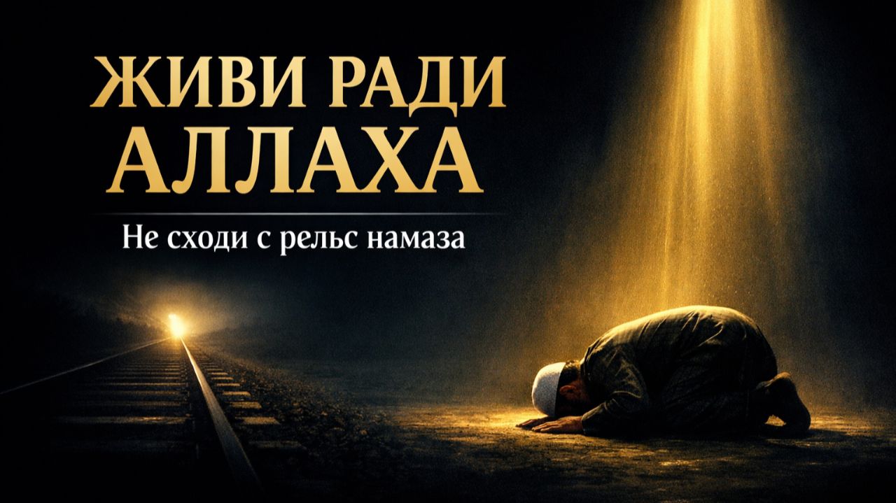 Живи ради Аллаха и не сходи с рельс намаза | Наставление о постоянстве