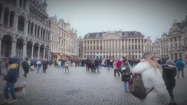 БРЮССЕЛЬ, Бельгия 🇧🇪 Пешая экскурсия по столице  🇧🇪 Столица Европейского Союза