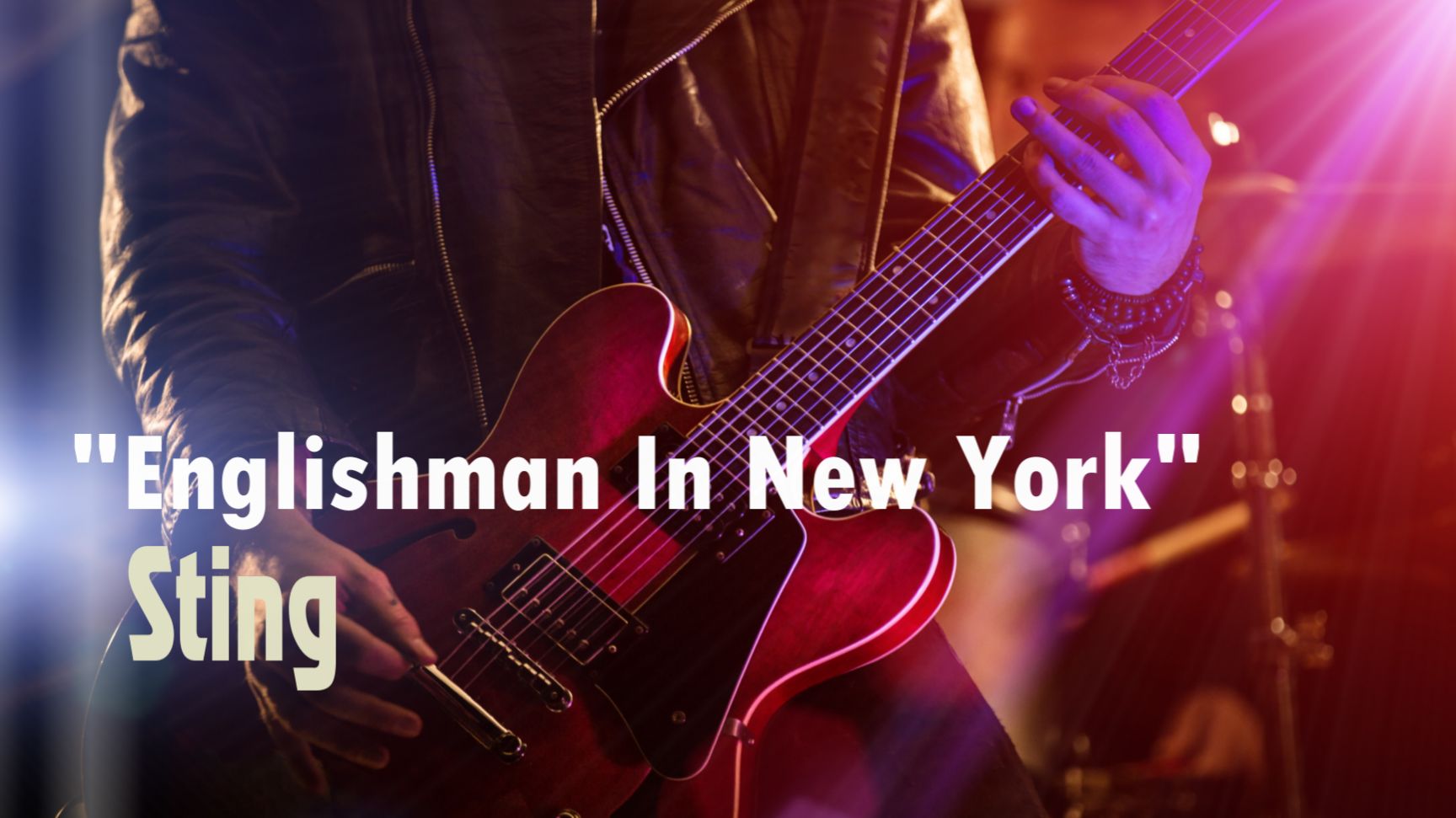 “Englishman In New York” – Sting. Full HD