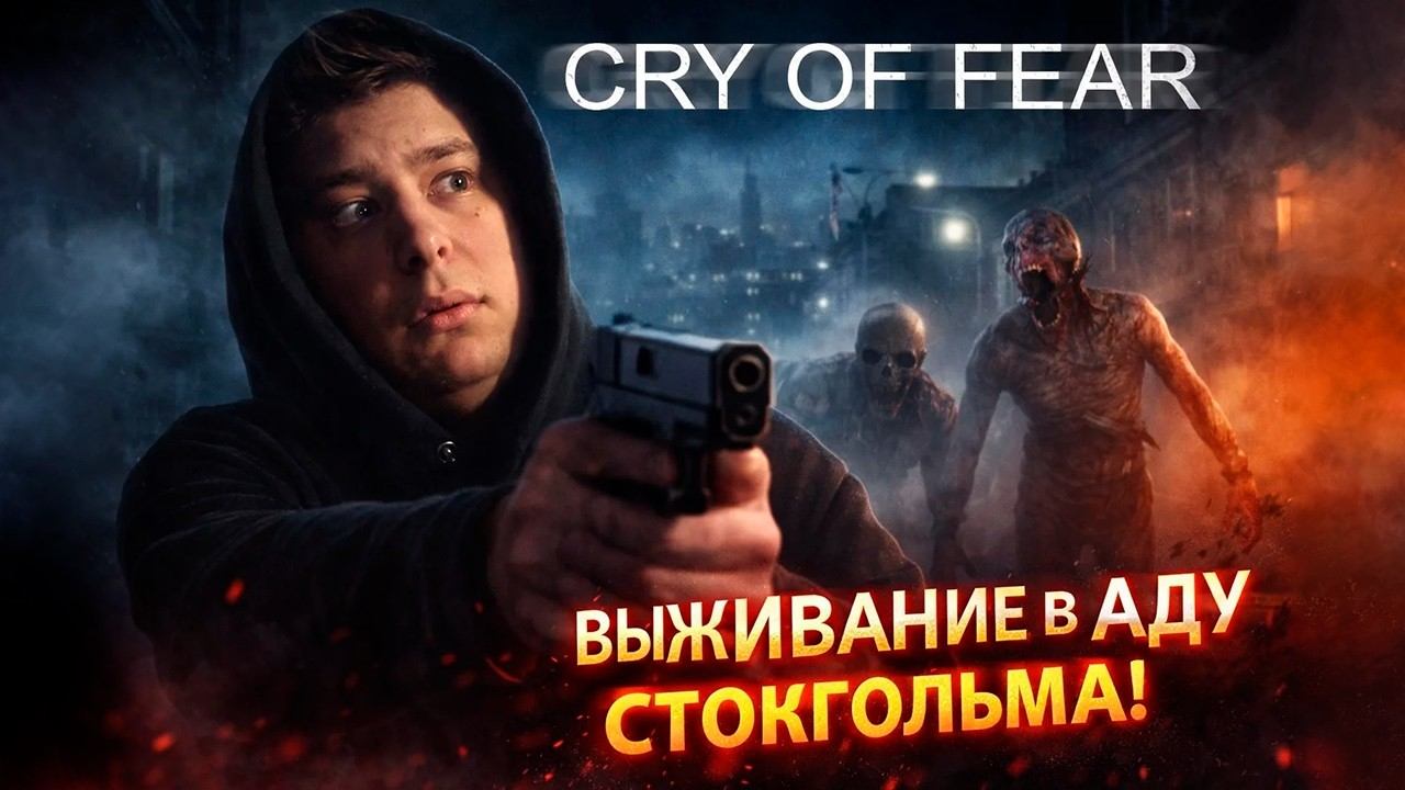 САЙЛЕНТ ХИЛ ПО СТОКГОЛЬМСКИ! КРИКИ УЖАСА В НОЧНОМ ГОРОДЕ! | Прохождение Cry of Fear #1