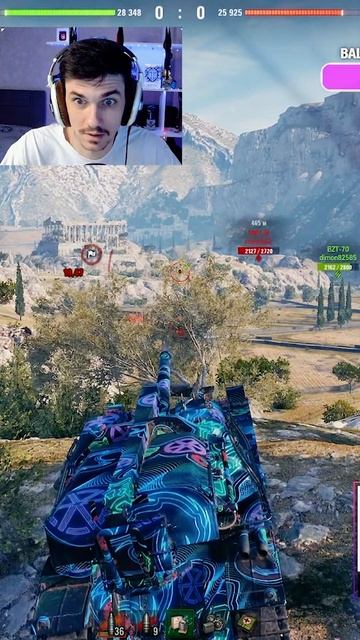 НОВАЯ АРТА С КАССЕТНЫМ МЕХАНИЗМОМ! #shorts #c1ymba #клумба #wot #миртанков