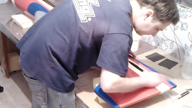 №275- Первая шлифовка фюзеляжа 1000 шкуркой .