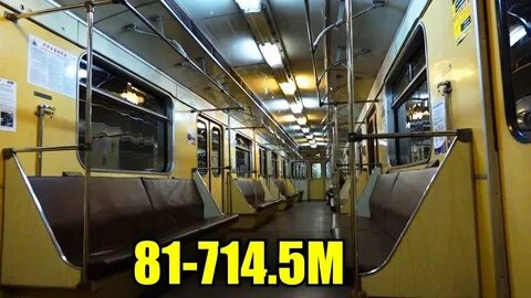 Днепропетровский Метрополитен 2016 Украина 🇺🇦 Поездка в Вагоне Типа 81-714.5М
