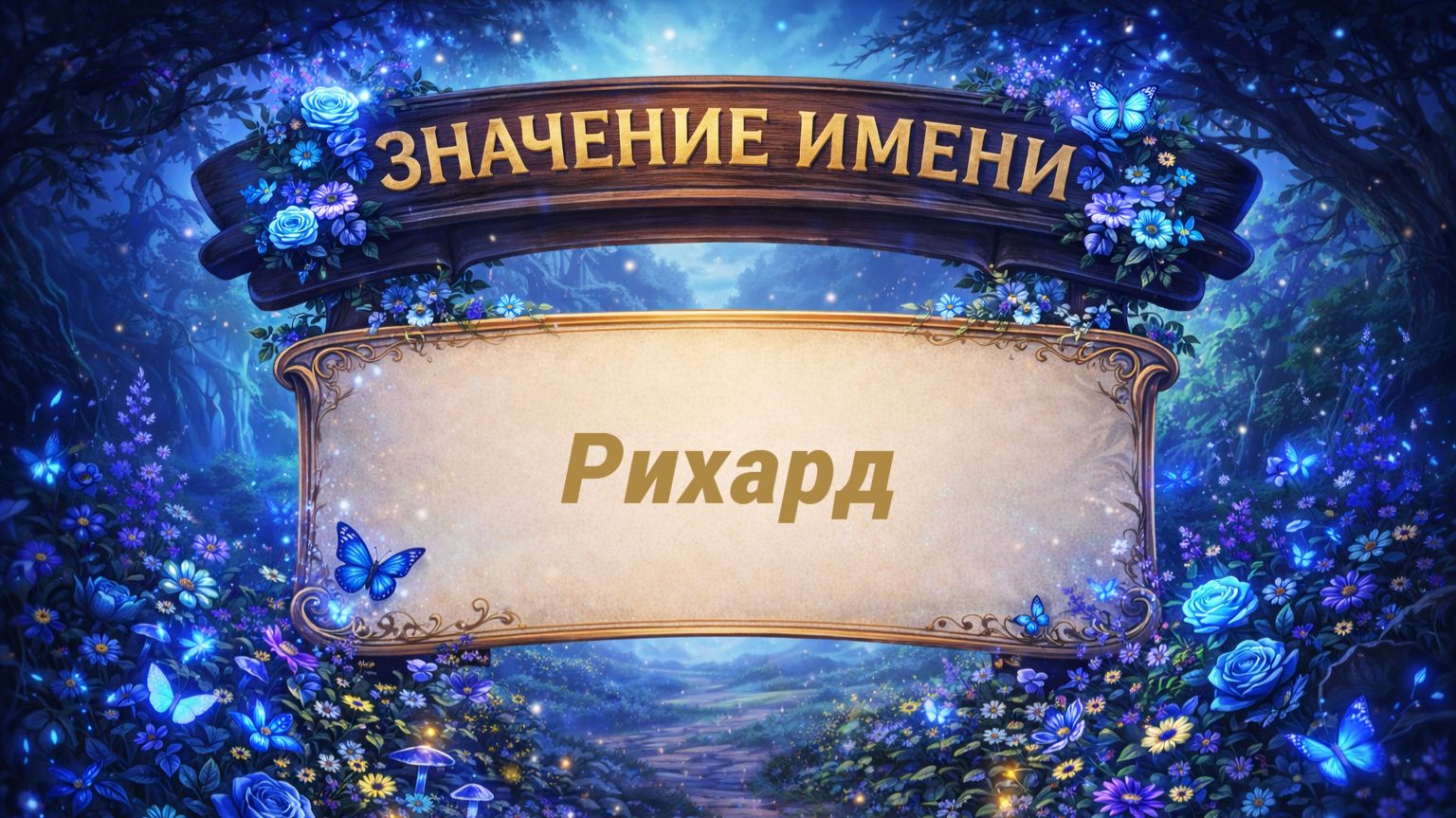 Значение имени Рихард