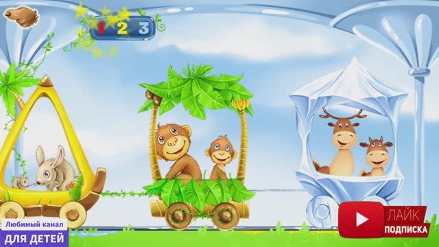 Мультики для детей и малышей про обезьянку которая собирает помидоры. Мультики про животных