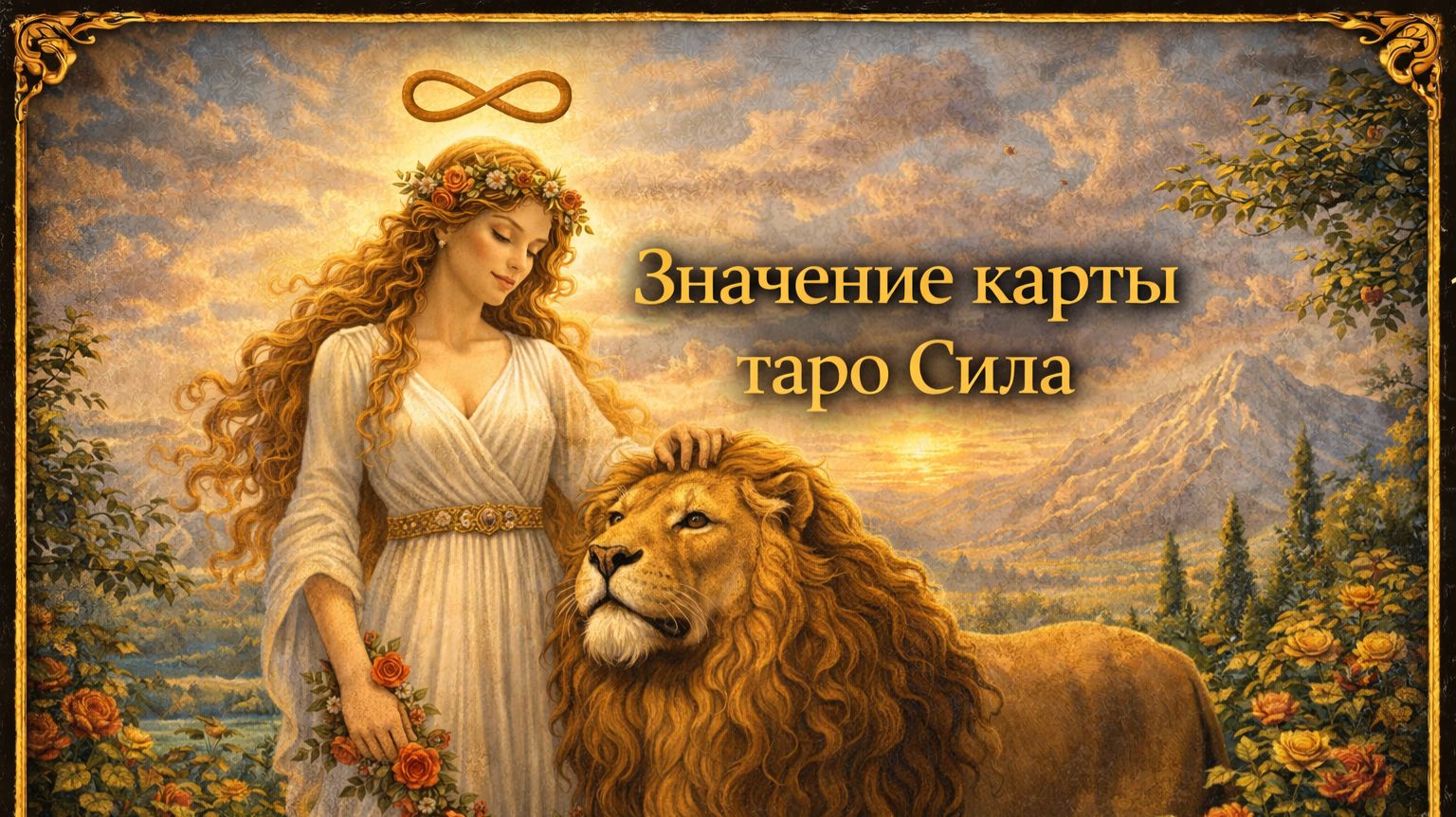 Значение карты таро  Сила