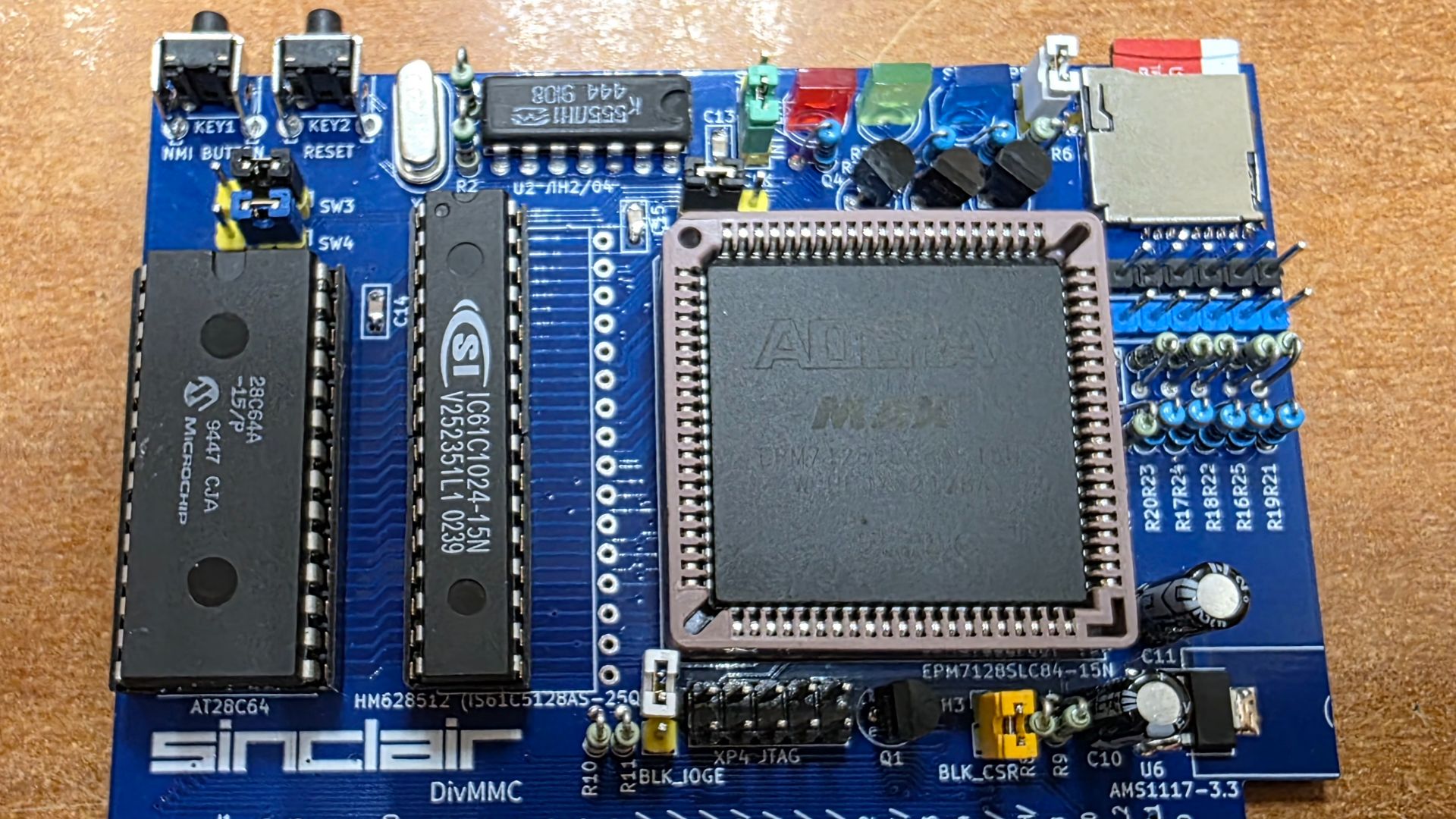 Собираем DivMMC на EPM7128 от ZxSacura