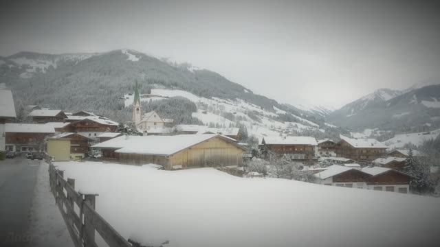 Альпбах Австрия ❄️ Самая красивая зимняя деревня Австрии 4K ❄️