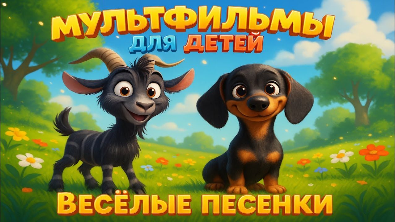 Детские песенки веселые песни для детей песни про животных