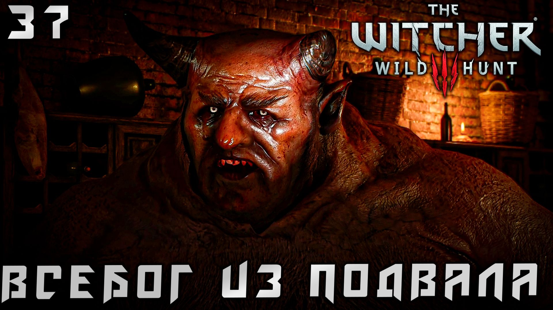Ведьмак 3 Дикая Охота - Всебог из подвала #37 (The Witcher 3 Wild Hunt)