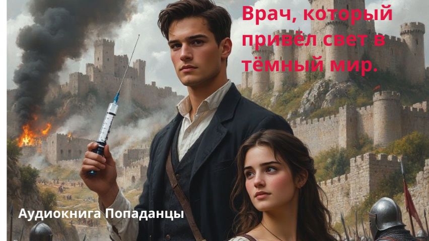 Аудиокнига Попаданцы. Врач, который привёл свет в тёмный мир.